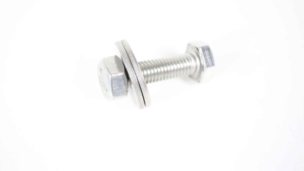 RVS M10 x 40mm Bevestigingsset (Bout, Moer, Ringen) - RVSuitlaatdelen.nl